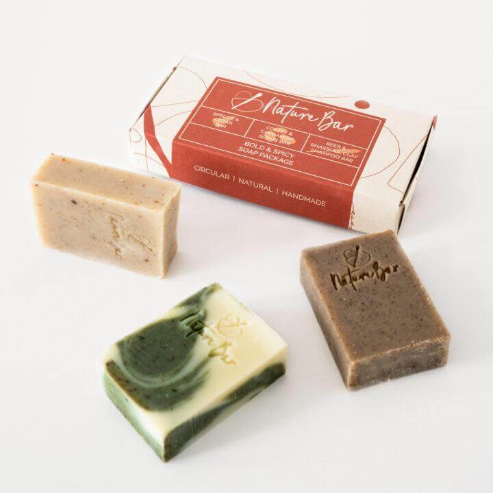 Soap & Shampoo Bar gift package by Nature Bar Amsterdam