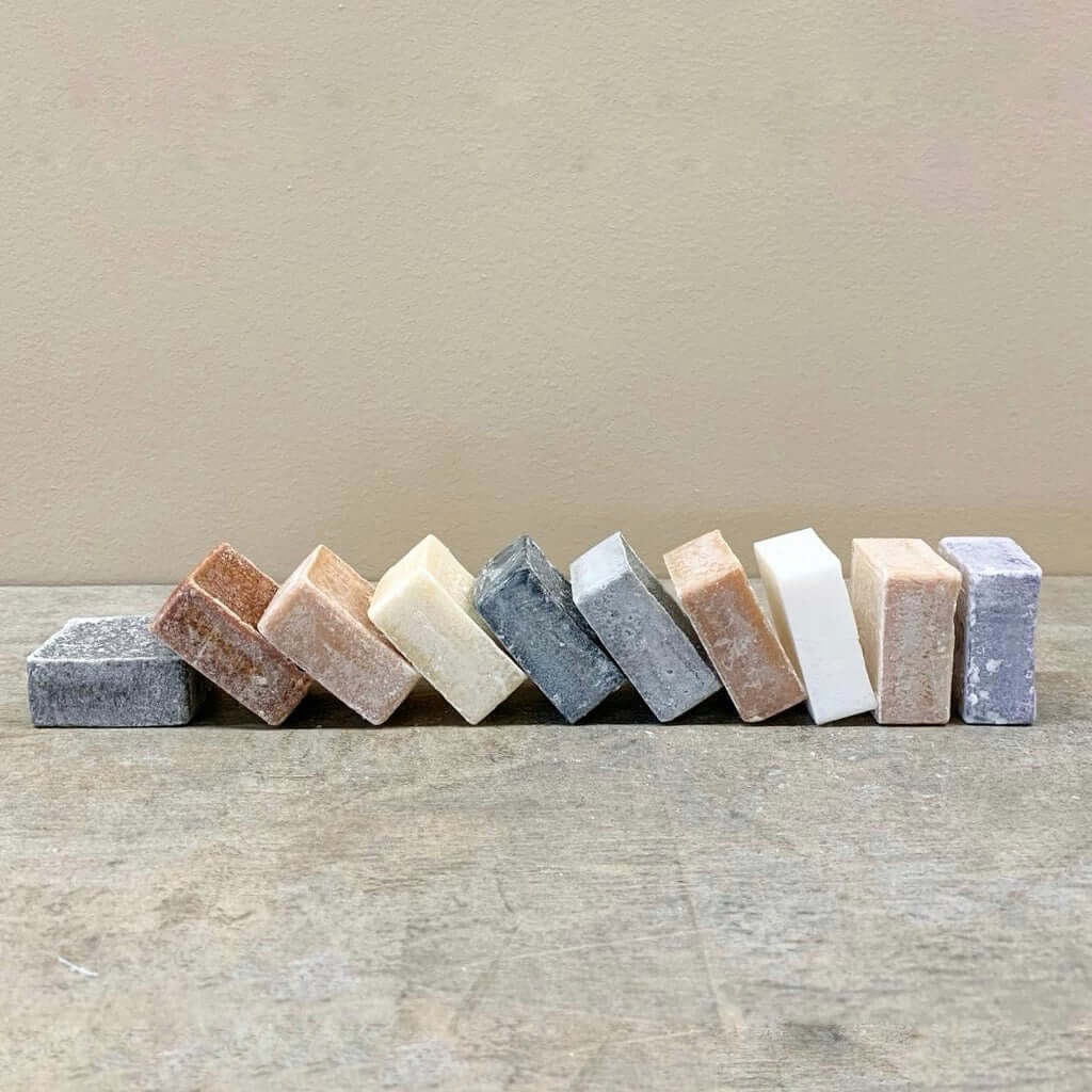 Fragrance Cubes By Bazz handmade scented amber blocks